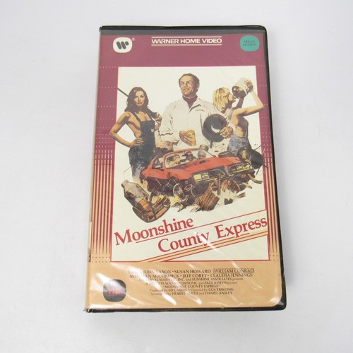 Moonshine County Express 1977 VHS Tape Movie John Saxon Warner Bros ...