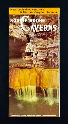 1970s Squire Boone Caverns Louisville KY Corydon IN Vintage Travel ...