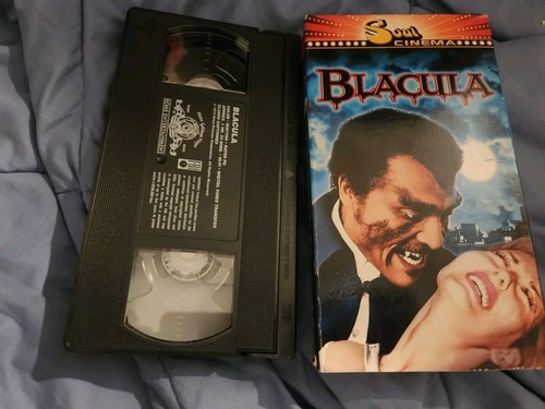 Blacula (VHS, 2000) New Sealed Soul Cinema Dracula Vampire William ...