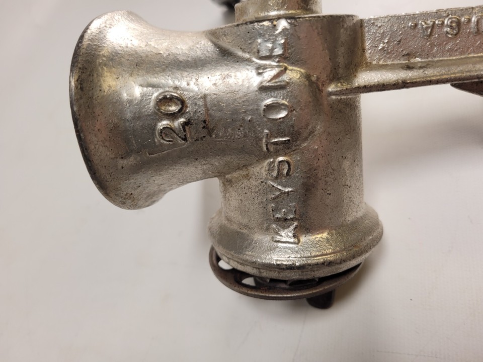 Vintage Universal Keystone Food & Meat Chopper Wooden Handle | eBay