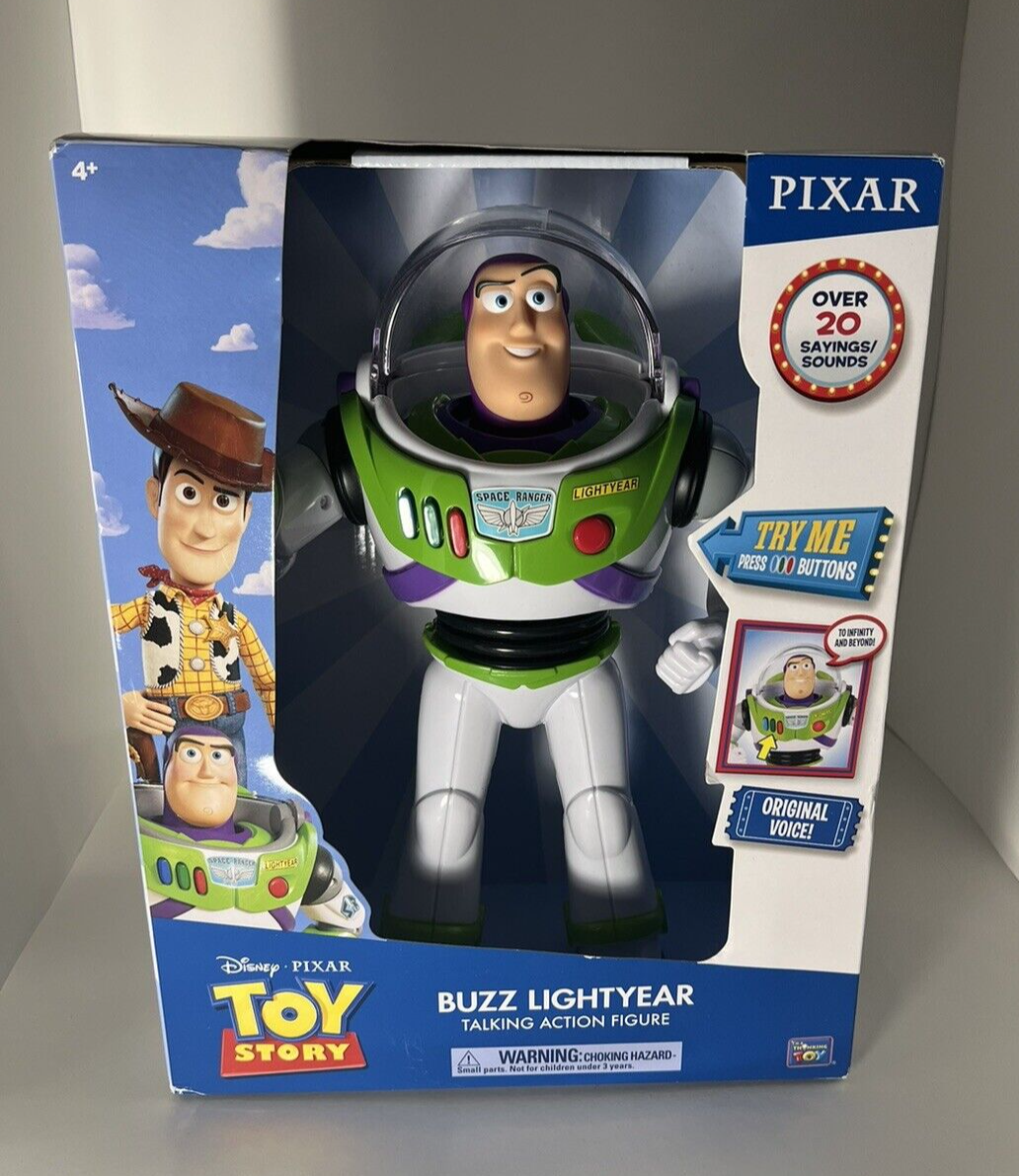 Disney Pixar Talking Buzz Lightyear Toy Story Action