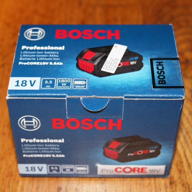 Bosch Battery GBA 18v 5.5ah PROCORE 1600A02149 for sale online | eBay