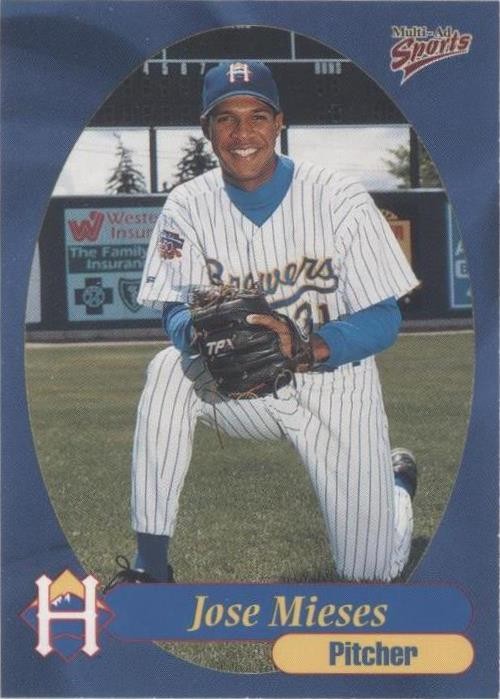 1999 Multi-Ad Sports Helena Brewers - Jose Mieses #19 (RC) for sale ...