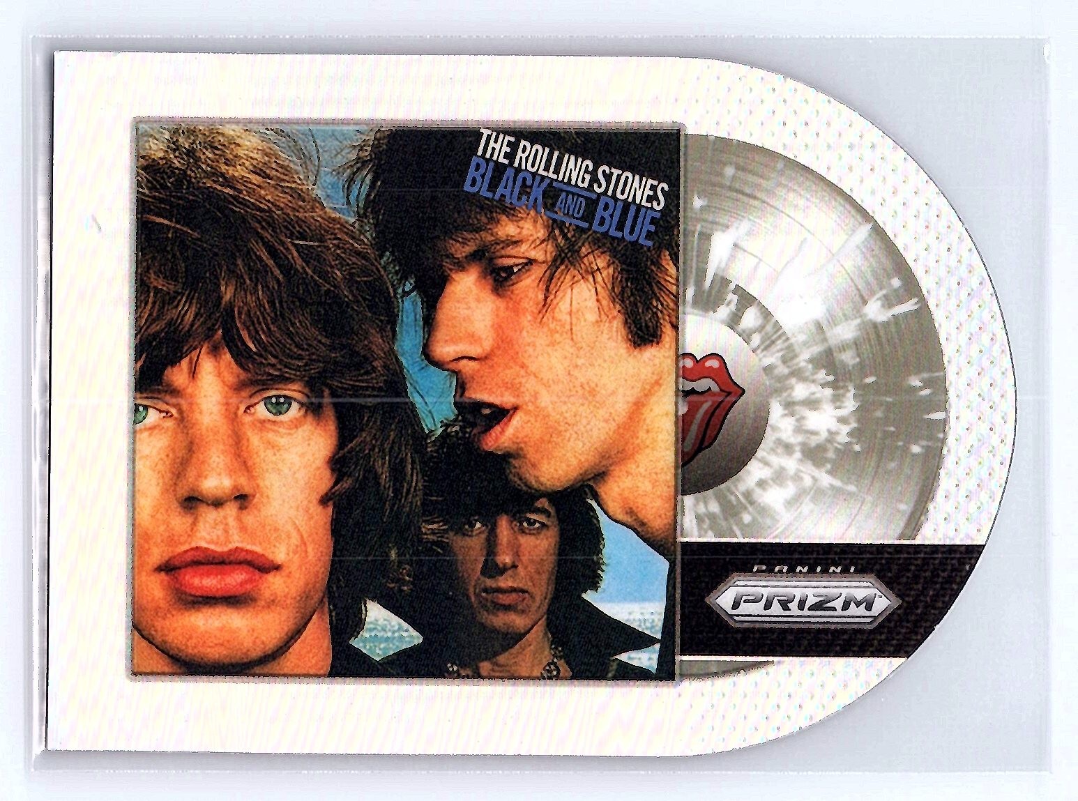 Black and Blue 2025 Prizm Rolling Stones #15 Albums Die-Cut - Blue ...