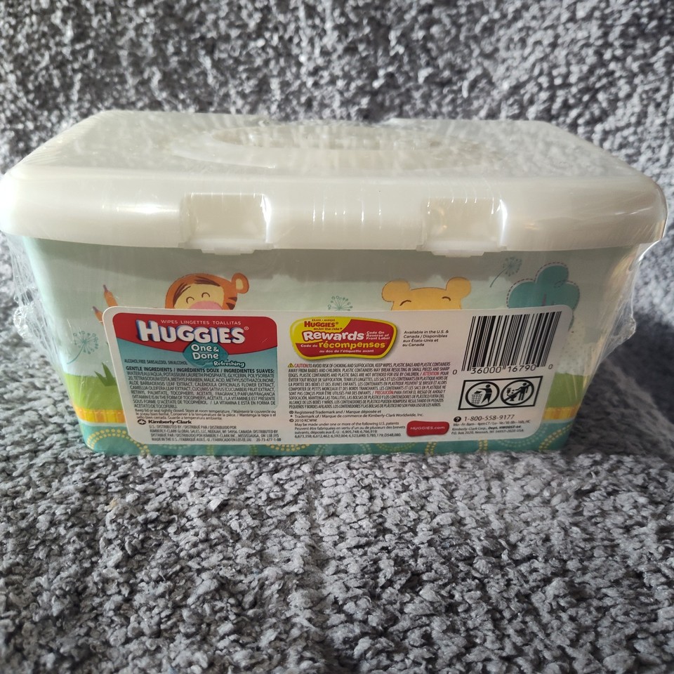 Huggies Disney Winnie the Pooh Baby Wipes Box Container Nursery Decor ...