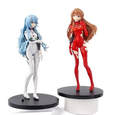 Hot Genesis Evangelion Anime Figure EVA Ayanami Rei Asuka Two ...
