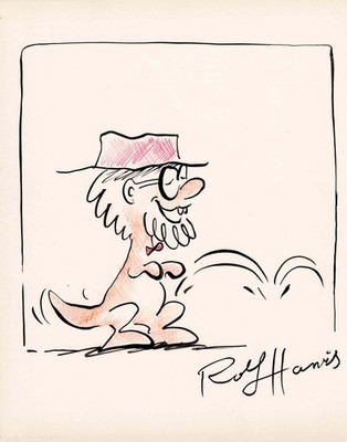 Rolf Harris original Colour drawing of Rolfaroo | eBay UK