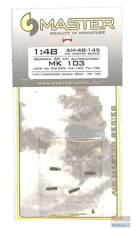 1/48 Master Model #48145 German Mk.103 Cannon 30mm (Do335, Hs129) | eBay