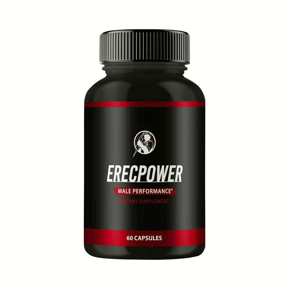 ErecPower For Men Extra Strength Mens Supplement Erec Power- 60 ...