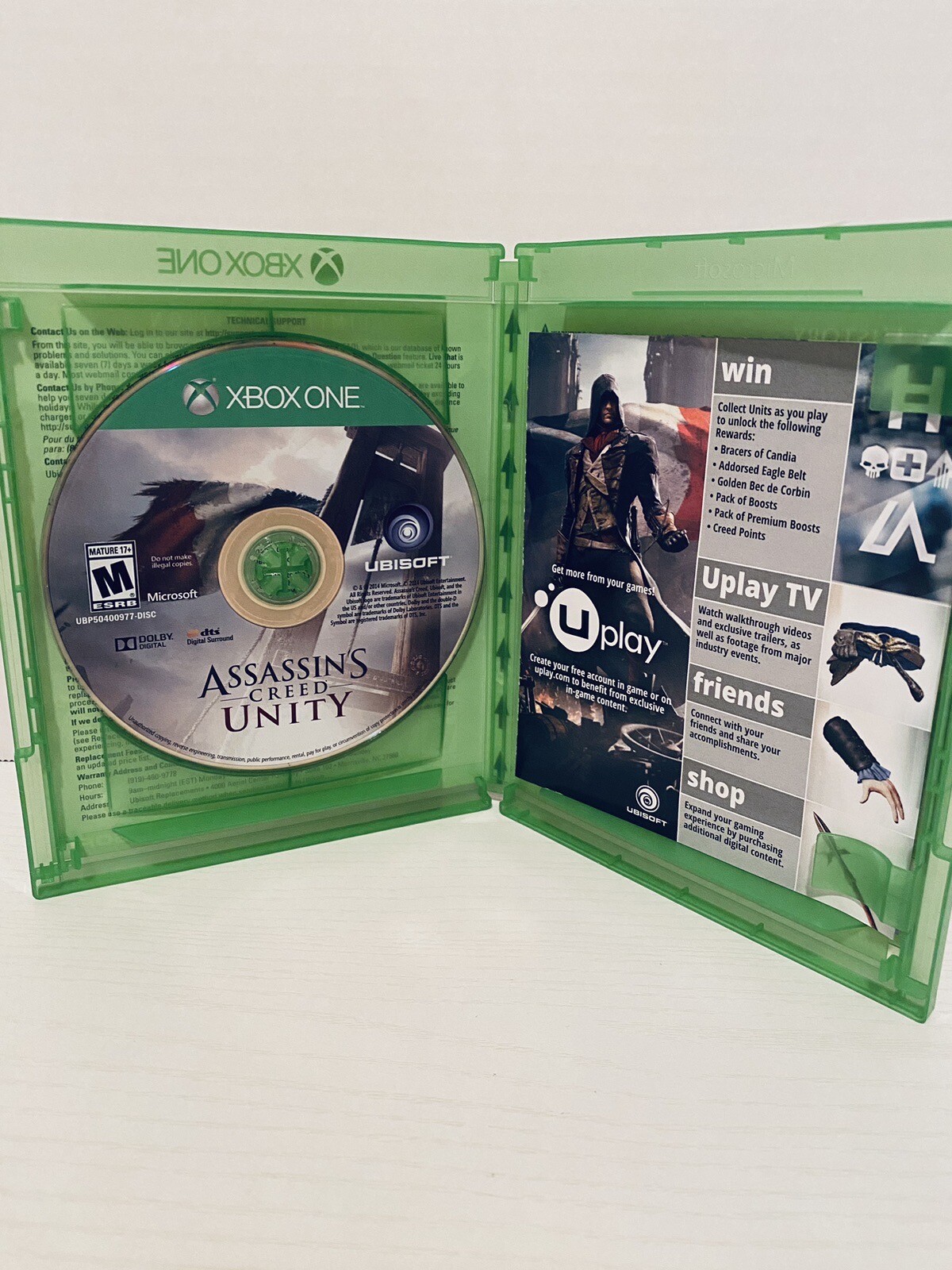 Assassin's Creed: Unity Limited Edition (Microsoft Xbox One, 2014 ...