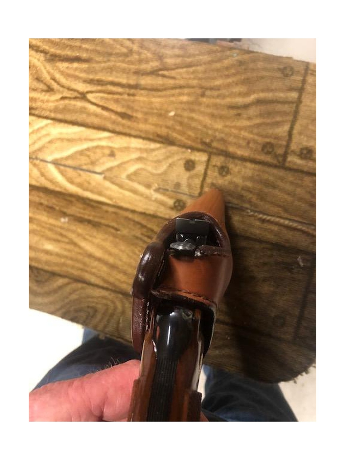 Bianchi 111 Cyclone Holster For Colt Python 6in Rev, Right Hand, Tan ...