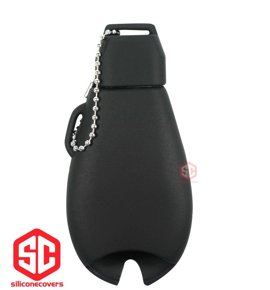 2x New Key Fob Remote Fobik Silicone Cover Fit - For Chrysler Dodge VW ...
