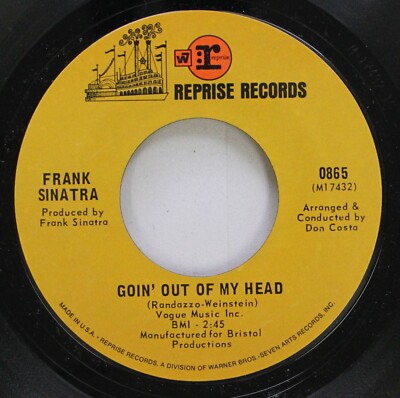 Rock Nm! 45 Frank Sinatra - Goin' Out Of My Head / Forget To Remember ...