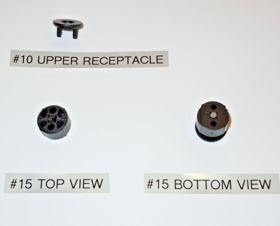 Authentic "AA" Mini Maglite Repair Switch Assembly 108-000-211 And Lens ...