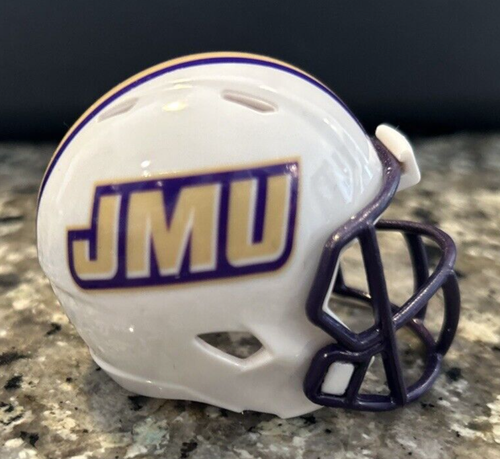 James Madison Dukes Custom Mini Helmet Riddell 2” Pocket Pro Speed ...