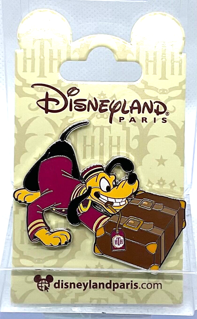 Disney DLP 2024 Pluto Hollywood Tower Hotel HTH Suitcase OE pin | eBay