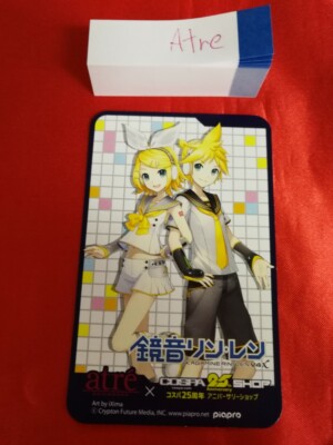 Atre COSPA 25th Card Japanese Kagamine RIN REN Vocaloid | eBay