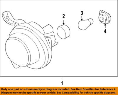 KIA OEM 20-25 Forte Front Lamps Daytime Running Lamp Components-Bulb ...