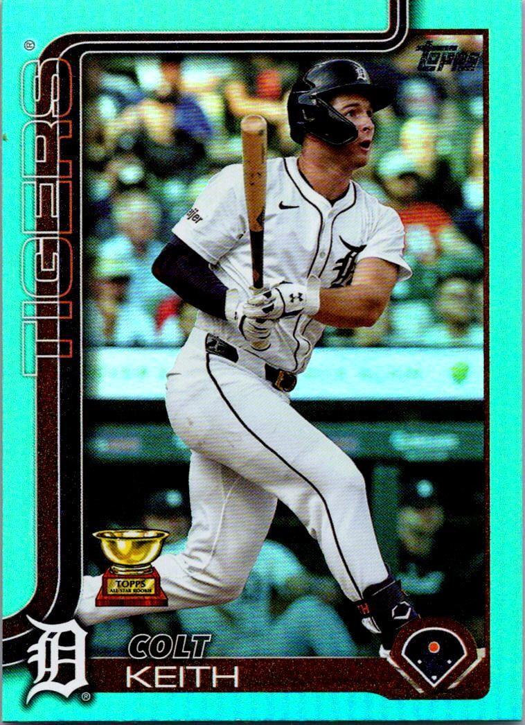 2025 Topps Series 1 - Colt Keith #180 Aqua Rainbow Foil for sale online ...