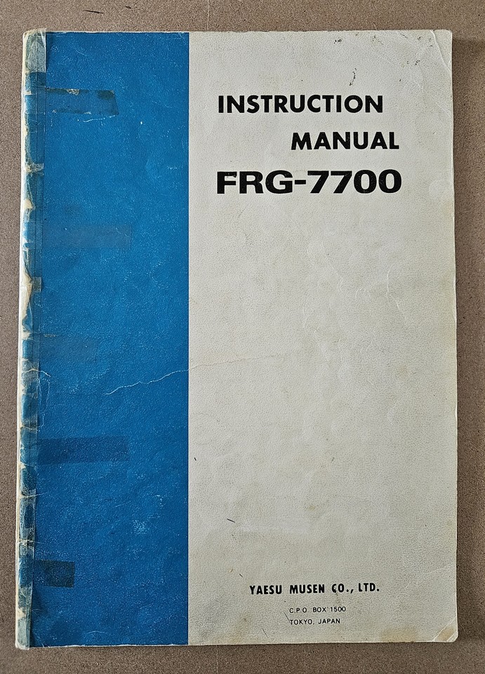 Yaesu FRG-7700 all mode communications receiver | eBay UK