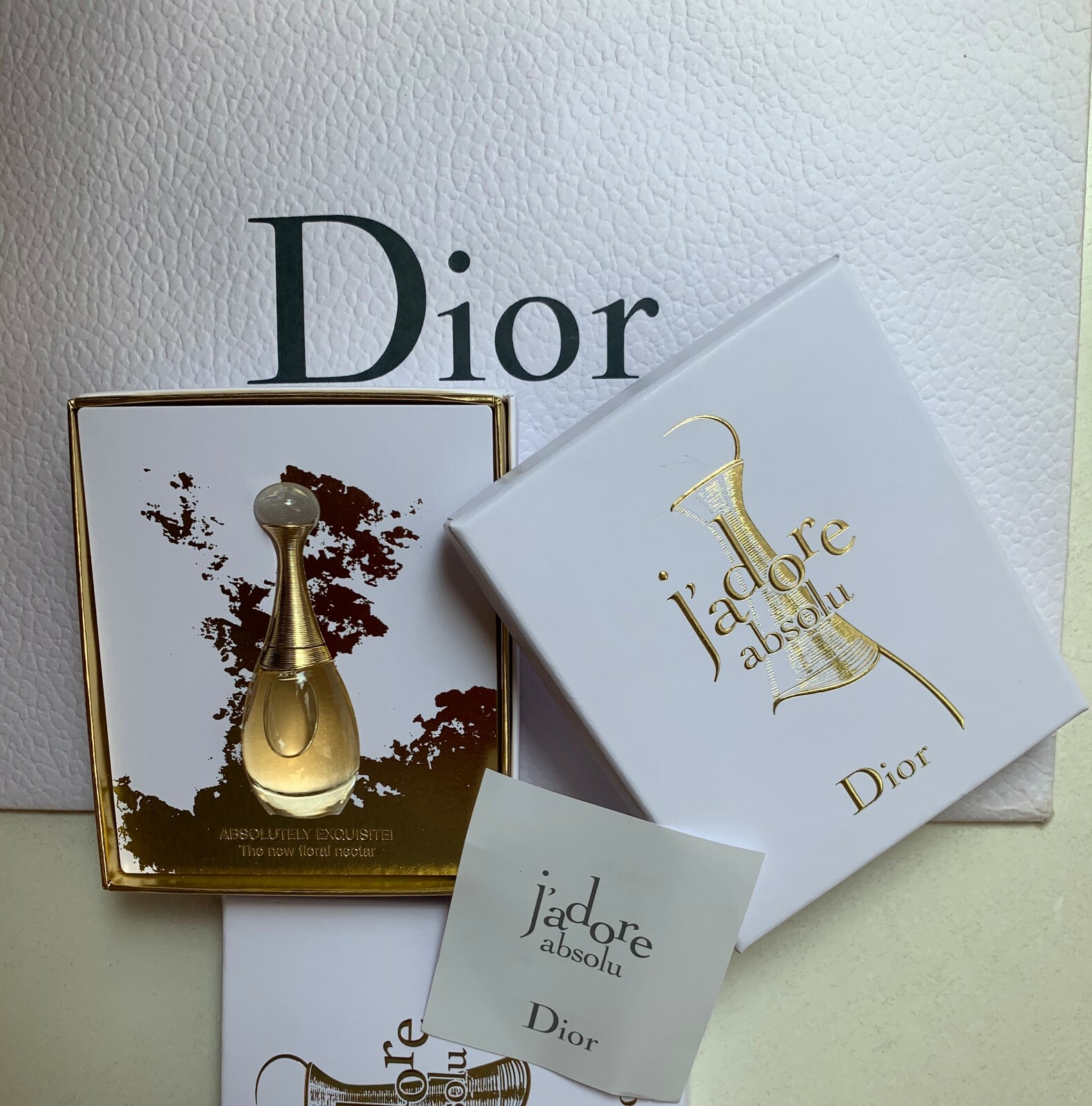 DIOR J'adore Absolue EDP 5ml Miniature Gift Box | eBay UK
