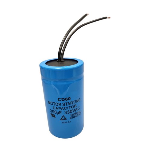 CD60 Motor Starting Capacitor 300uF 330VAC 300MFD 300 uF MFD 300V AC ...