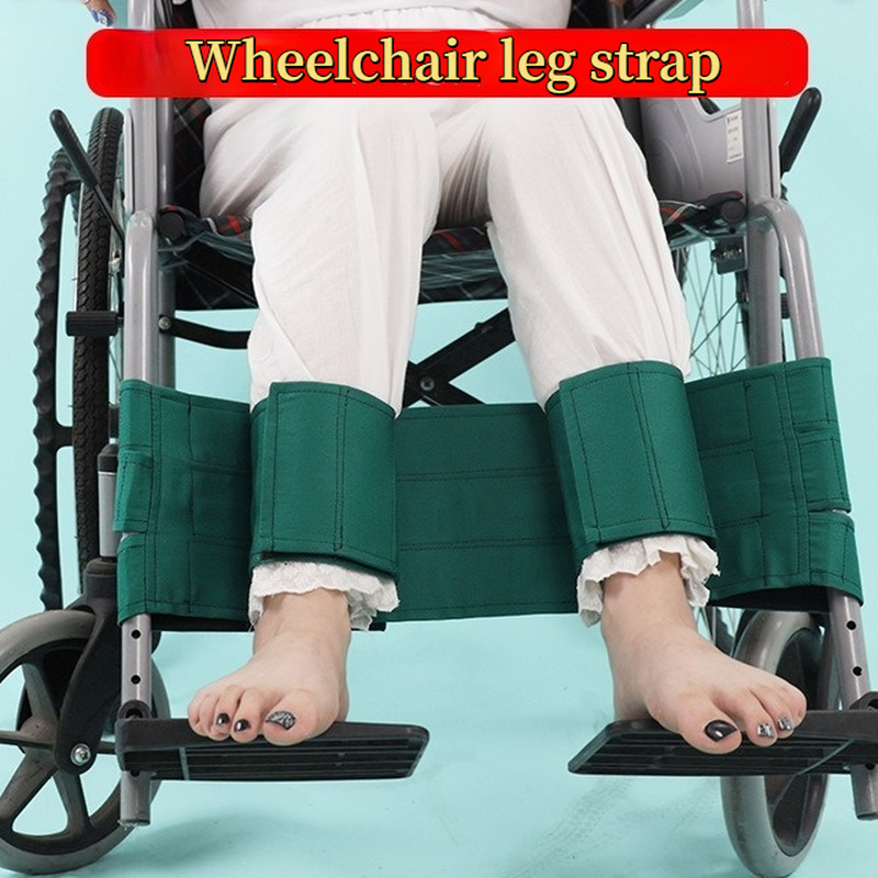 1PC Wheelchair Footrest Leg Restraint Strap Elderly Patients Limbs ...