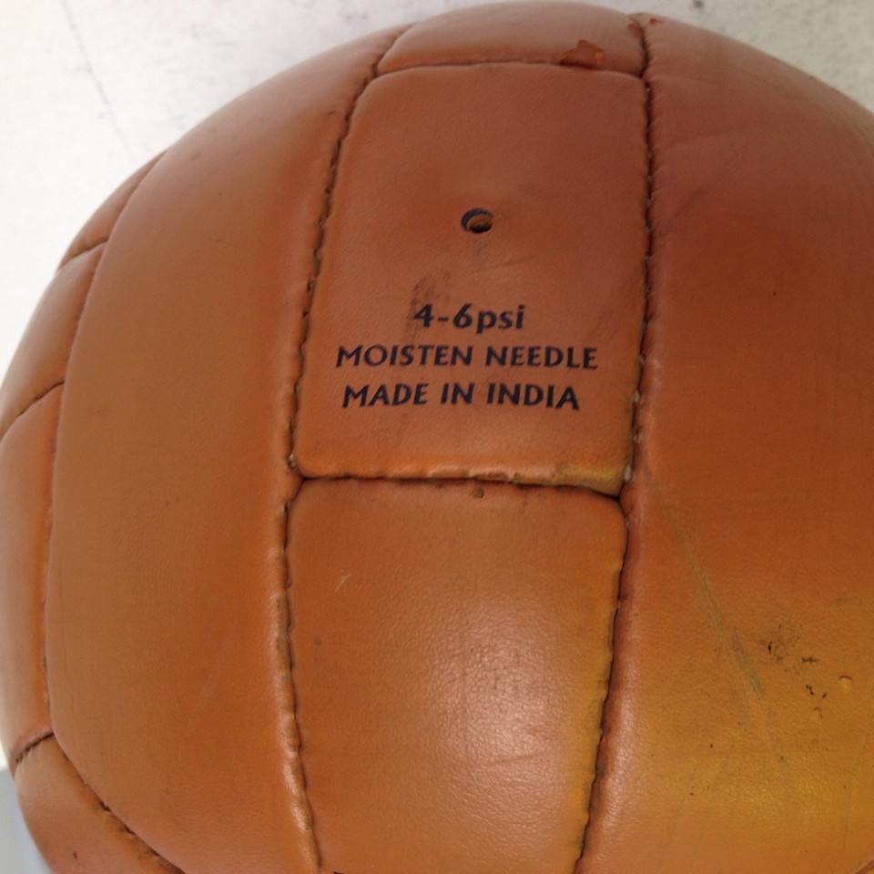 Slazenger 1966 England World Cup Final Leather Football Replica Ball ...