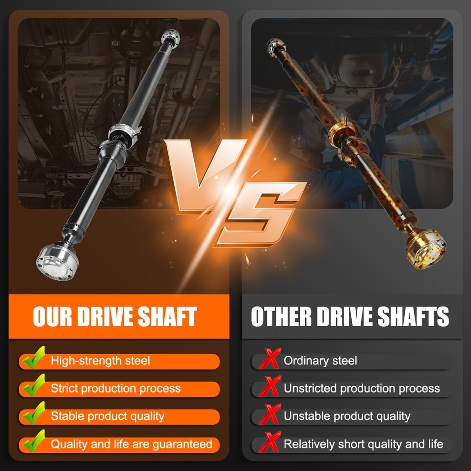 Rear Driveshaft Prop Shaft Assembly for Jeep Grand Cherokee 2014-2019 3 ...