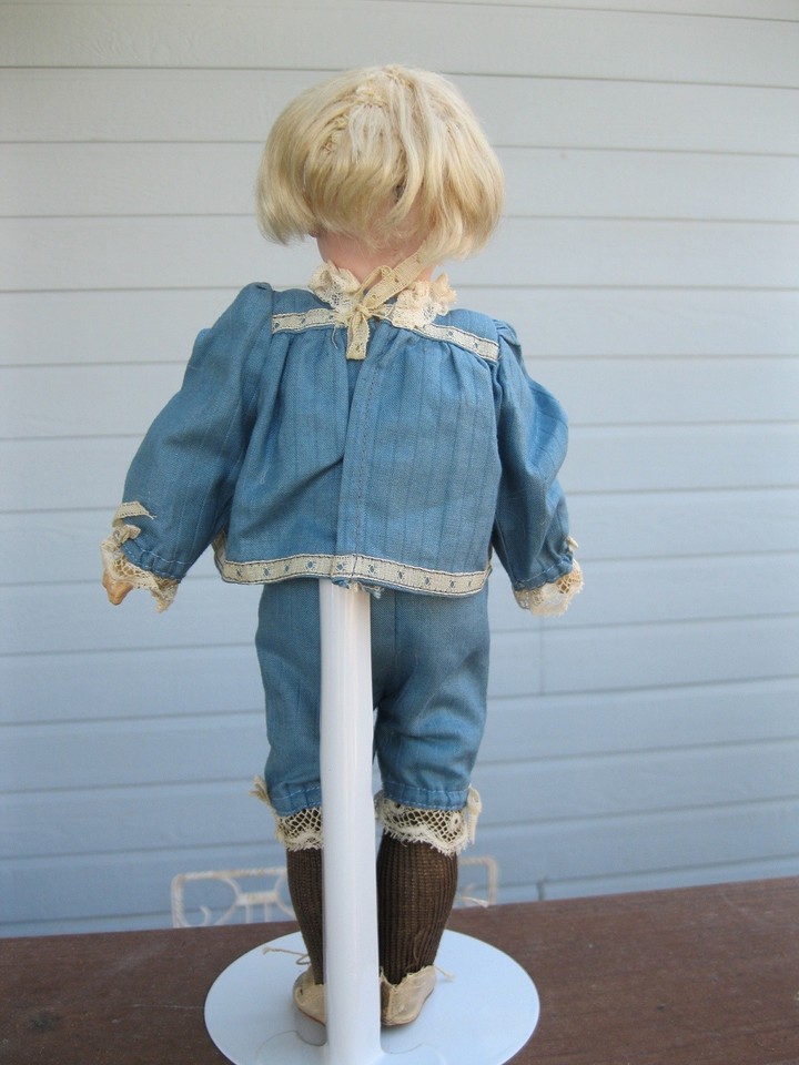 11" Antique German Bisque Head Character Doll – Armand Marseille Rare ...
