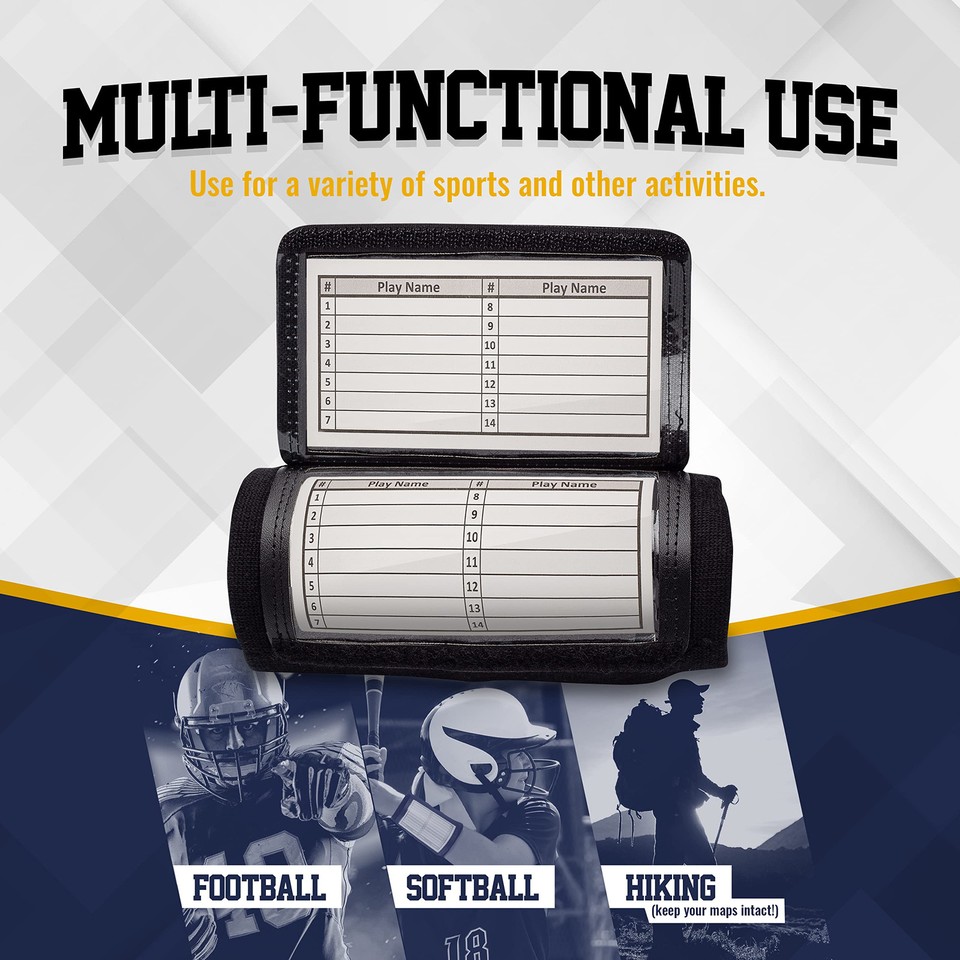 Quarterback (QB) Play Wristband - Youth Size - Pro Football Armband ...