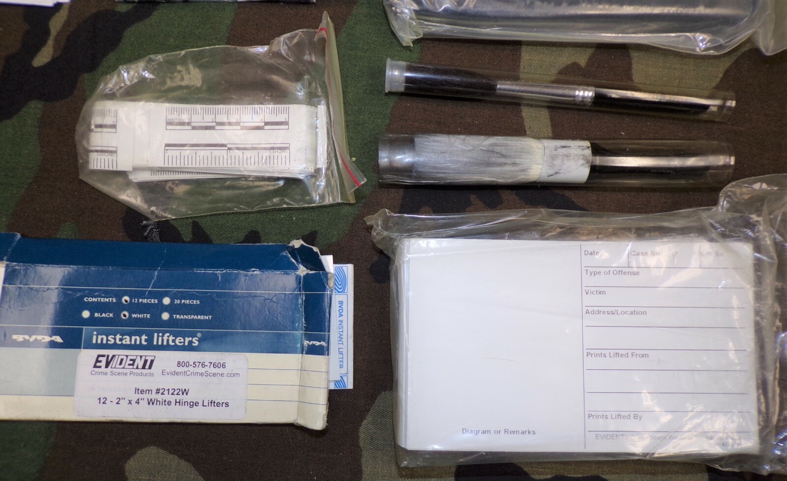 Super Rare GWOT US Military Issue CSI Evidence Collection Kit Complete ...