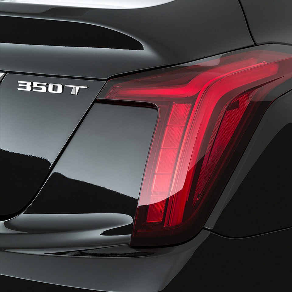 For Cadillac CT4 CT5 XT4 XT5 Rear Turnk 350 T Nameplate Badge Logo ...