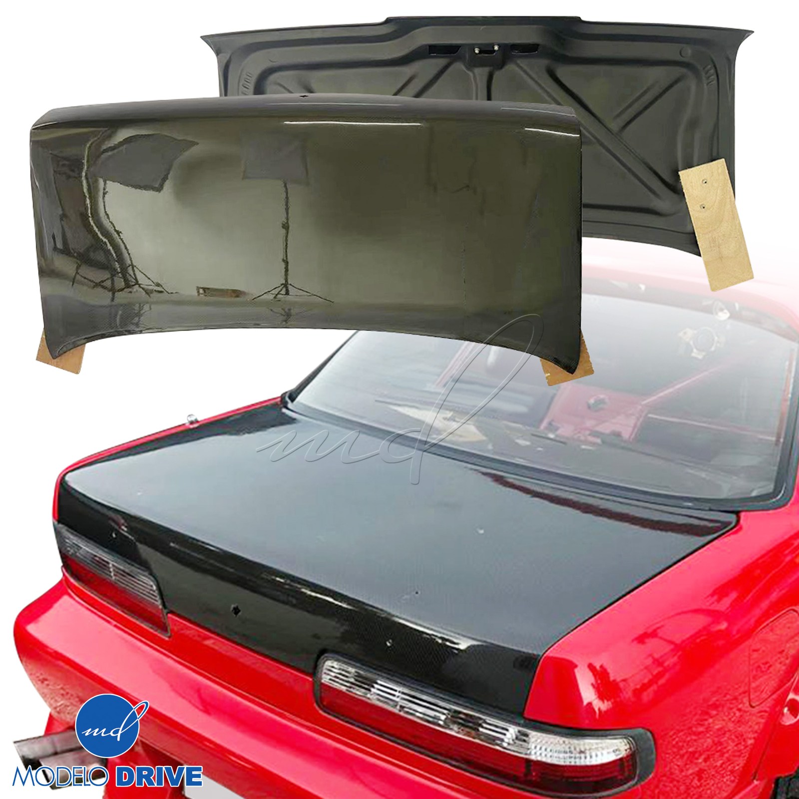 ModeloDrive Carbon Fiber OER Trunk S13 2dr Coupe for Silvia Nissan 89 ...