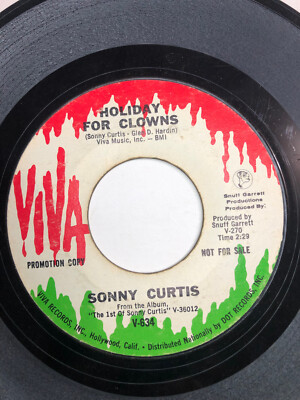 Sonny Curtis - Day Gig / Holiday For Clowns 45rpm record promo copy | eBay