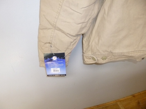 Khaki Concealed Carry Padded Gun Holster Jacket 3 Season Discreet CCW ...