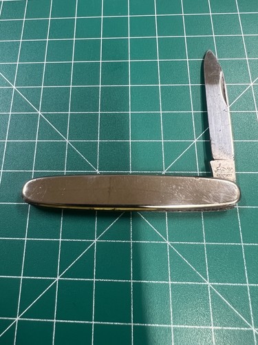 Vintage Richardz Pen Knife Stainless Blade Grips Whale Logo Germany EDC ...