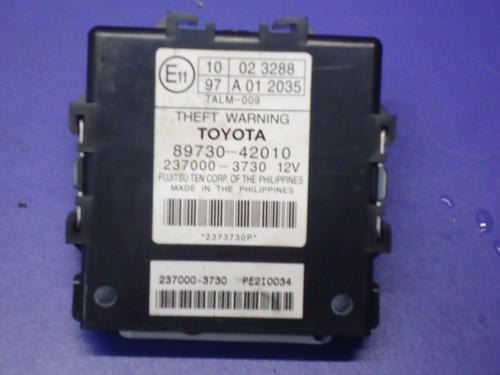 Toyota Rav 4 III Control Unit Alarm System Module Alarm ECU Module ...