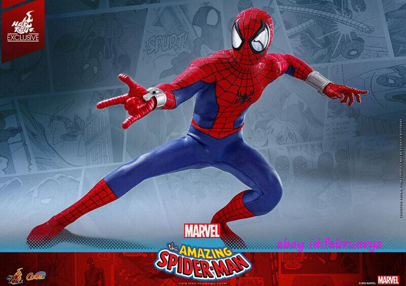 Hot Toys 1/6 The Amazing Spider-Man Comic Masterpiece Hot Toys 1/6 The Amazing Spider-Man Comic Masterpiece