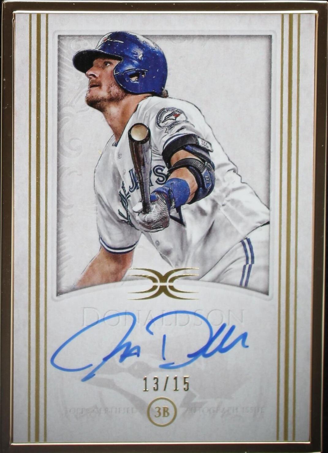 2017 Topps Definitive Collection - Framed Autograph Collection Josh ...