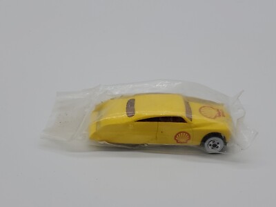 1991 Hot Wheels Shell Gasoline Promo Diecast Yellow Car SEALED | eBay