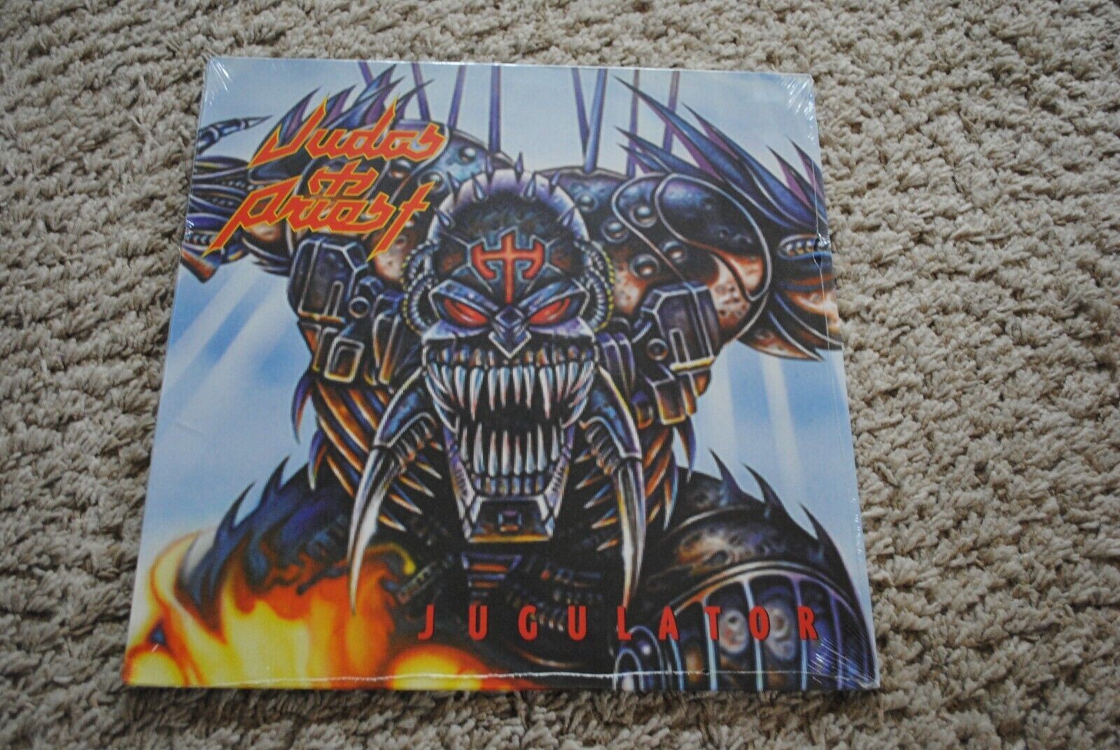 JUDAS PRIEST Jugulator 2LP SEALED !!! ORIGINAL GERMAN IMPORT !! 1st ...