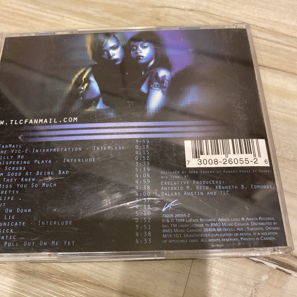 TLC LOT!! 4 CDs CrazySexyCool 2 UK Imports No Scubs Waterfalls ...