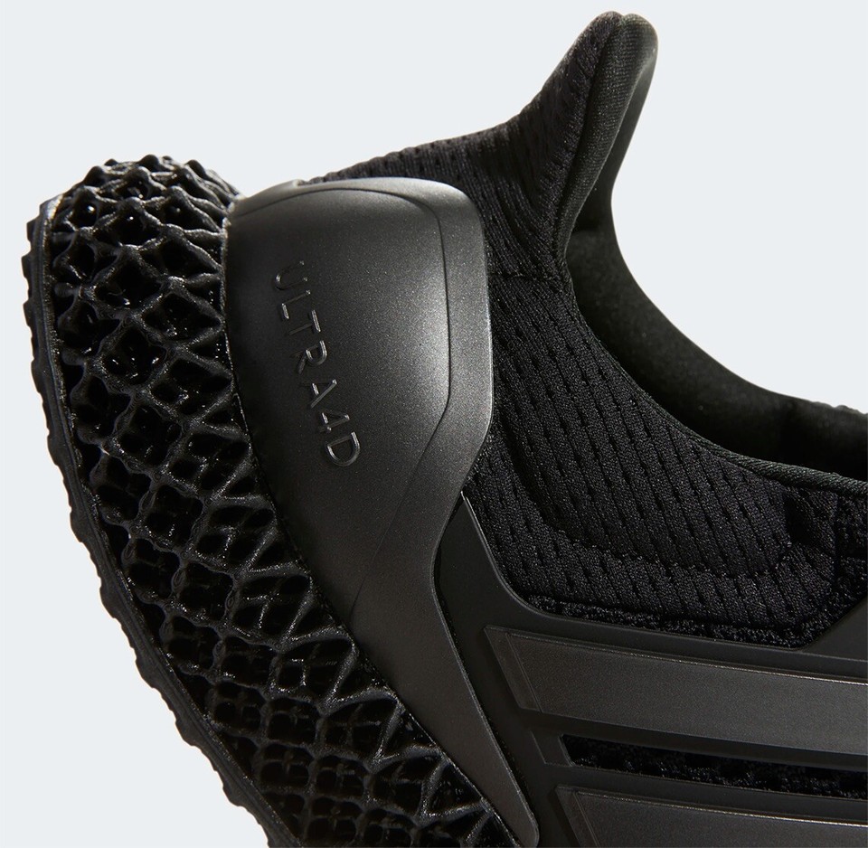 Adidas ULTRA4D Ultra Boost 4D Sneaker Shoe Trainer FY4286 TRIPLE BLACK ...