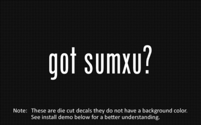 (2x) got sumxu? Sticker Die Cut Decal vinyl | eBay