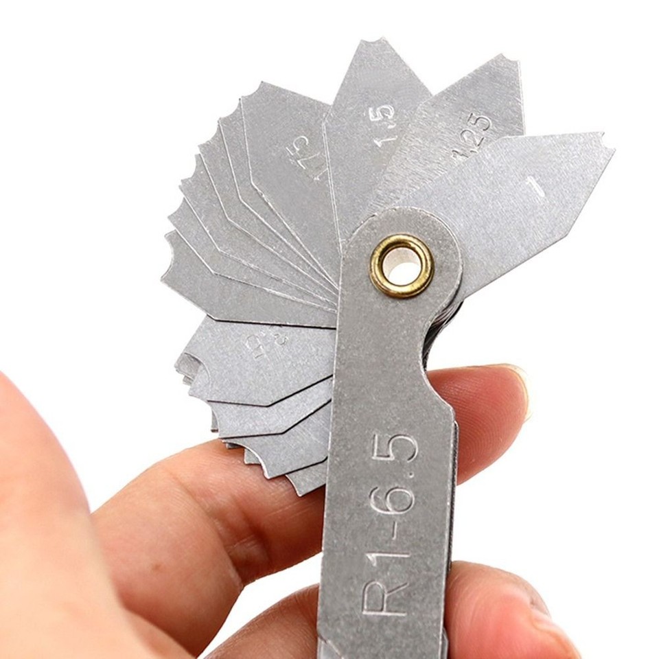 Arc Measuring Tool Screw Pitch Radius Gauge Sample R Gauge Center ...
