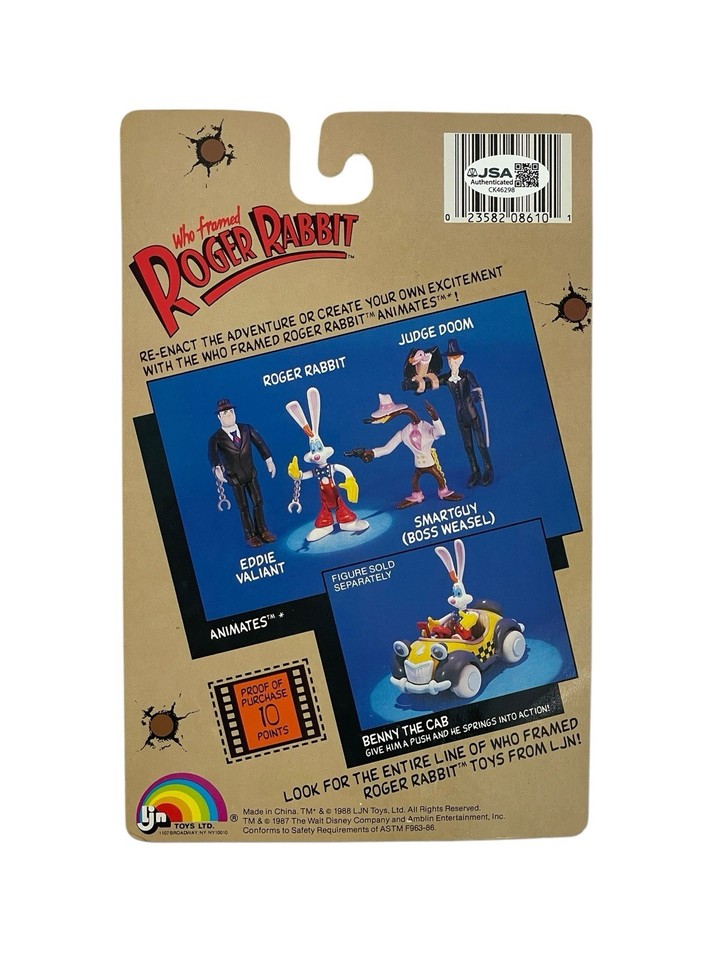 Who Framed Roger Rabbit LJN 1988 Animates Judge Doom Action Figure Gary ...