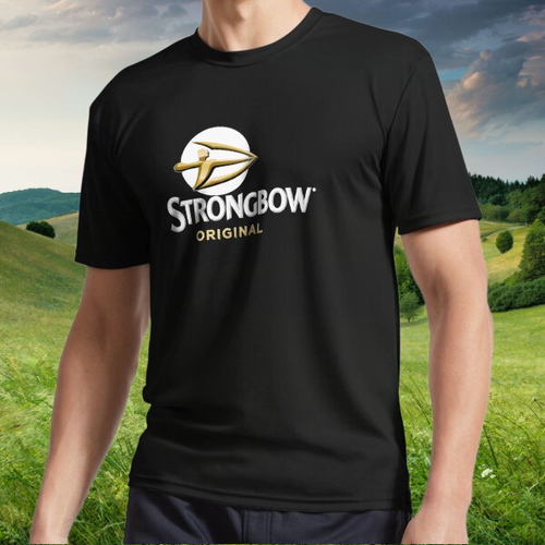 New Strongbow Merchandise logo Active T-Shirt Logo T-Shirt Funny S to ...
