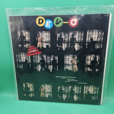 Devo - Dev-O Live Vintage Record Album LP 33 12" Scratched RARE LIVE ...