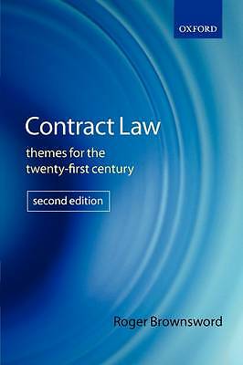 Contract Law: Themes for the Twenty-First Century by Roger Brownsword ...